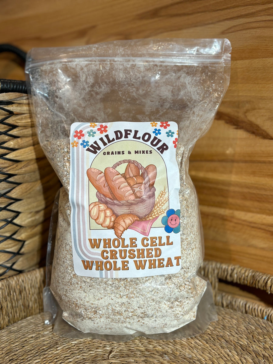 Crushed Whole Cell Whole Wheat – First Fruits Family Farms